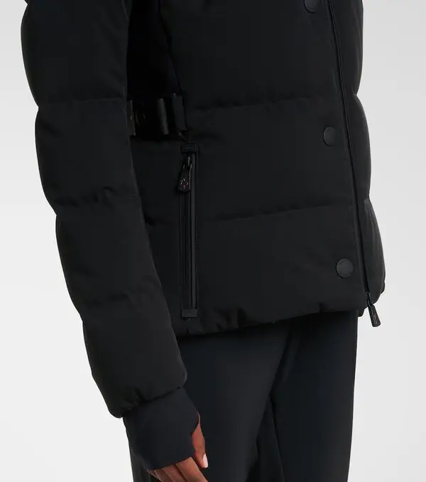 Moncler Guyane Hooded Down Ski Jacket