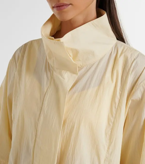 NORBA Shell Cotton-blend Jacket - Yellow