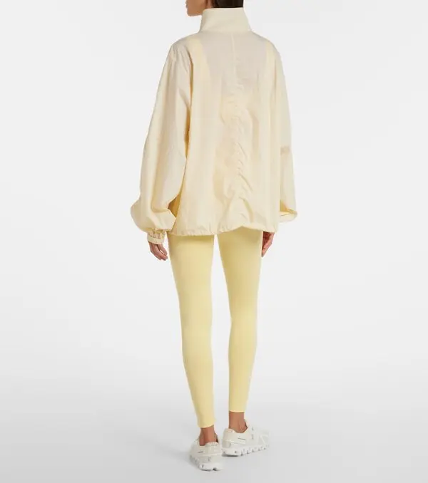 NORBA Shell Cotton-blend Jacket - Yellow