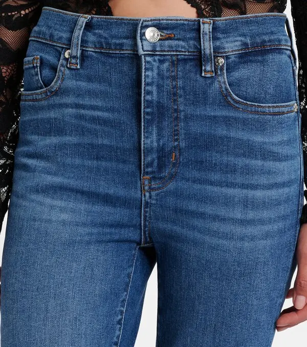 FRAME Le High Skinny Jeans - Blue