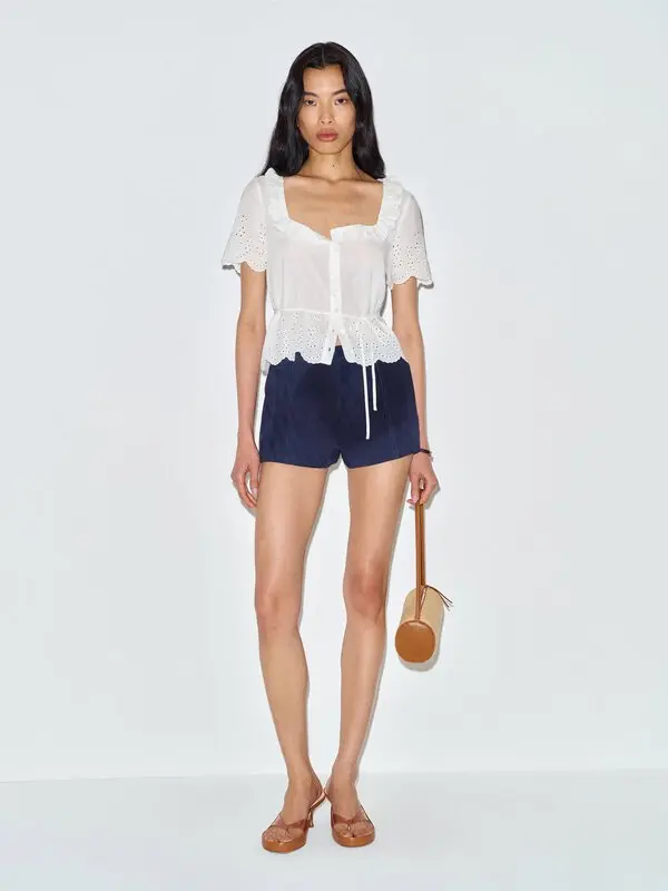 REFORMATION Gabbie Top - Ivory