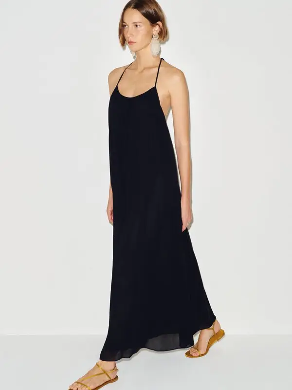 REFORMATION Fawnie Maxi Dress - Black