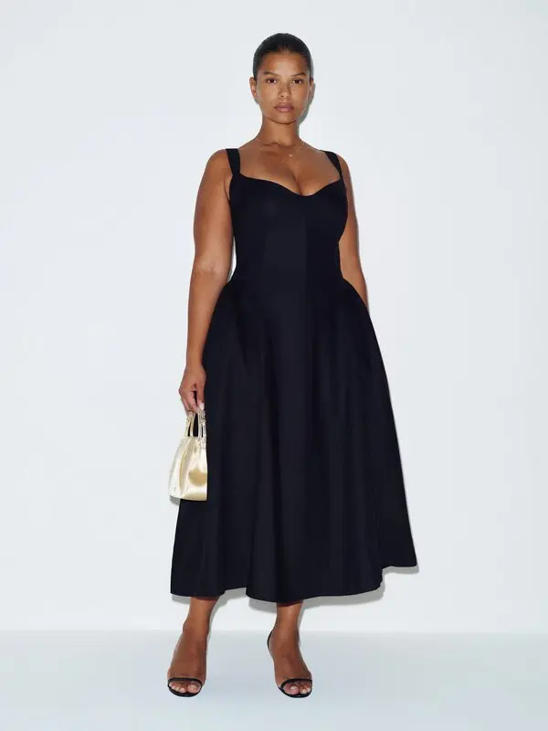 REFORMATION Birdie Linen Maxi Dress