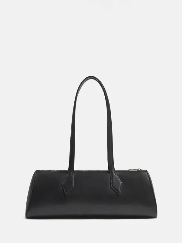 REFORMATION Sofia East West Shoulder Bag - Black