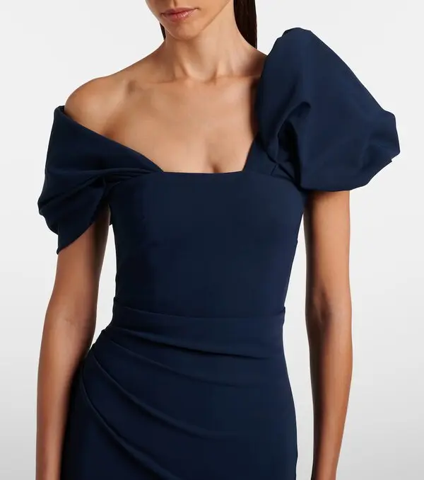 Rachel Gilbert Jade Asymmetric Gown