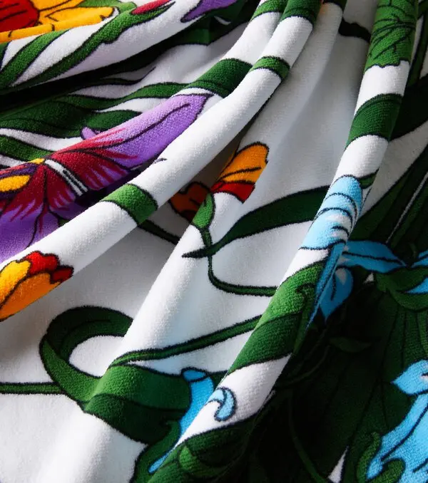 Gucci Flora Cotton Terry Beach Towel