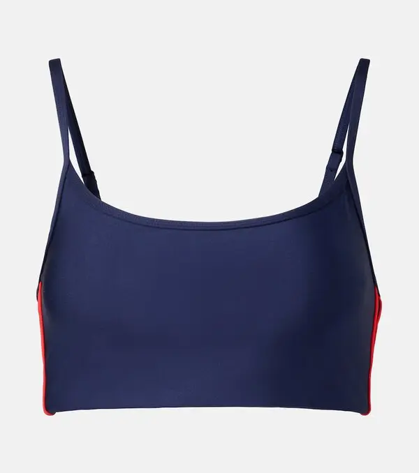 The Upside Oxford Hutton Sports Bra - Blue