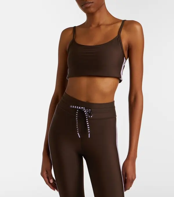 The Upside Oxford Hutton Sports Bra - Brown