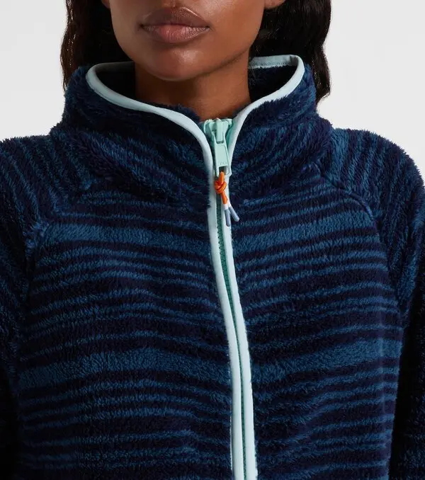 The Upside Harlow Fleece Half-zip Sweatshirt - Blue