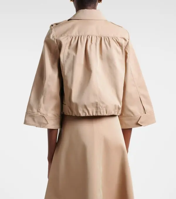 Dorothee Schumacher Cropped Double-breasted Jacket