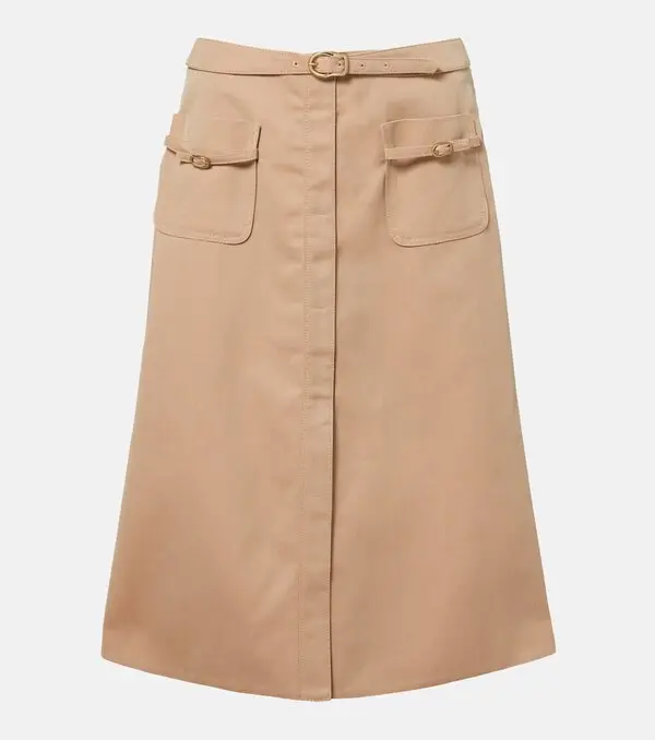 Dorothee Schumacher Belted Midi Skirt