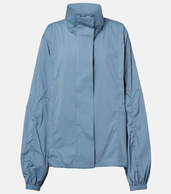 NORBA Shell Cotton-blend Jacket - Blue
