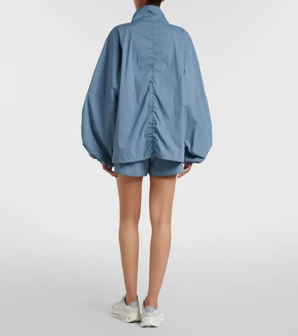 NORBA Shell Cotton-blend Jacket - Blue