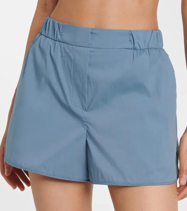 NORBA Shell Cotton-blend Shorts