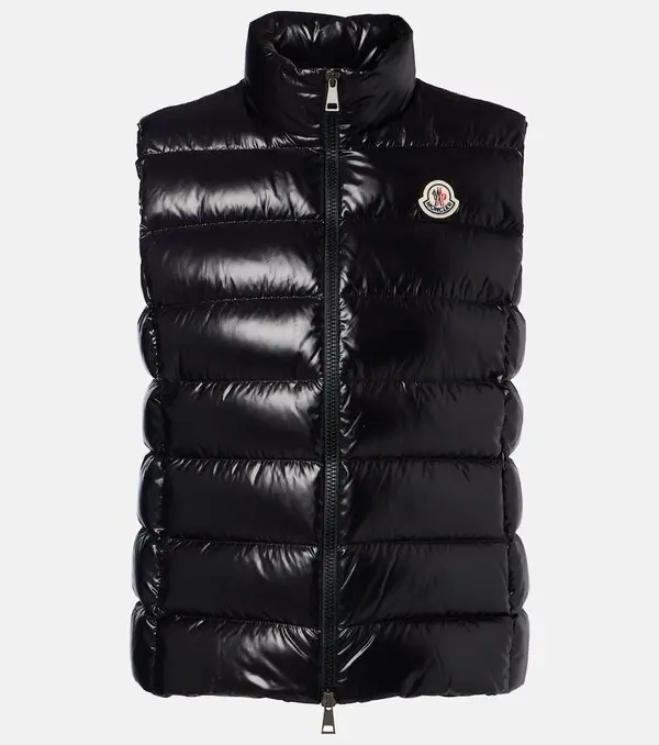 Moncler Ghany Quilted Down Vest - Black