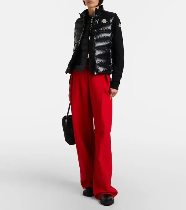 Moncler Ghany Quilted Down Vest - Black