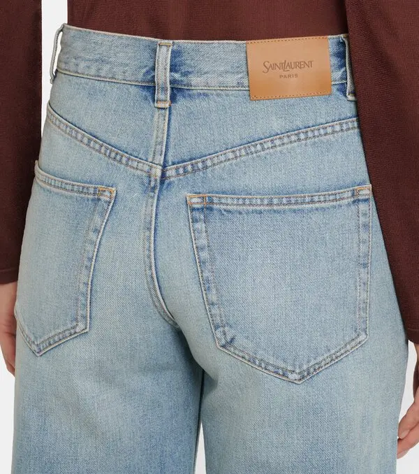 Saint Laurent Neo '90s Wide-leg Jeans
