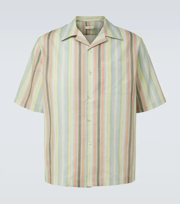 Commas Striped Linen Shirt