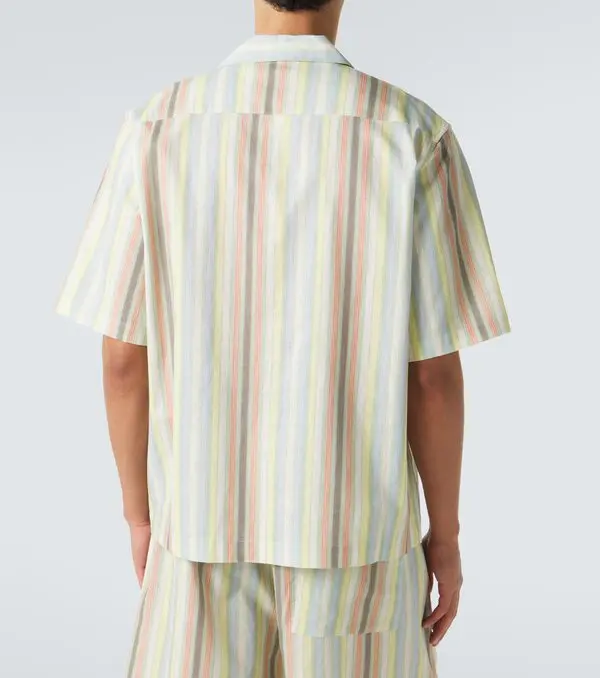 Commas Striped Linen Shirt