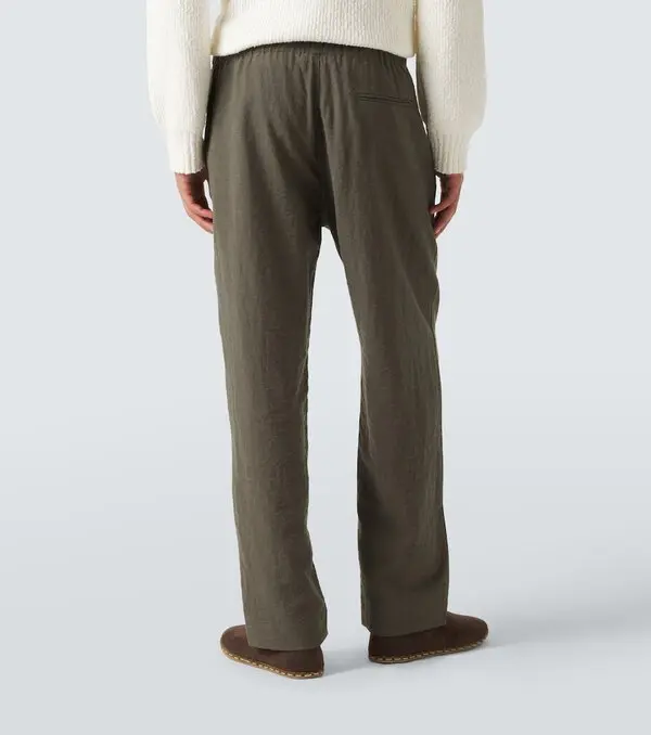 Commas Name Straight Pants