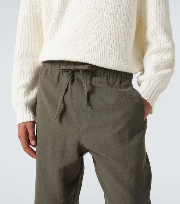 Commas Name Straight Pants