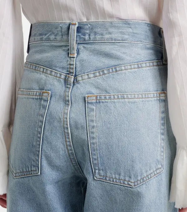 AGOLDE Kelly Straight Jeans In Vint Tint Ind - Blue