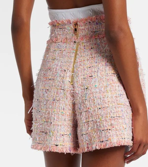 Balmain Tweed Shorts