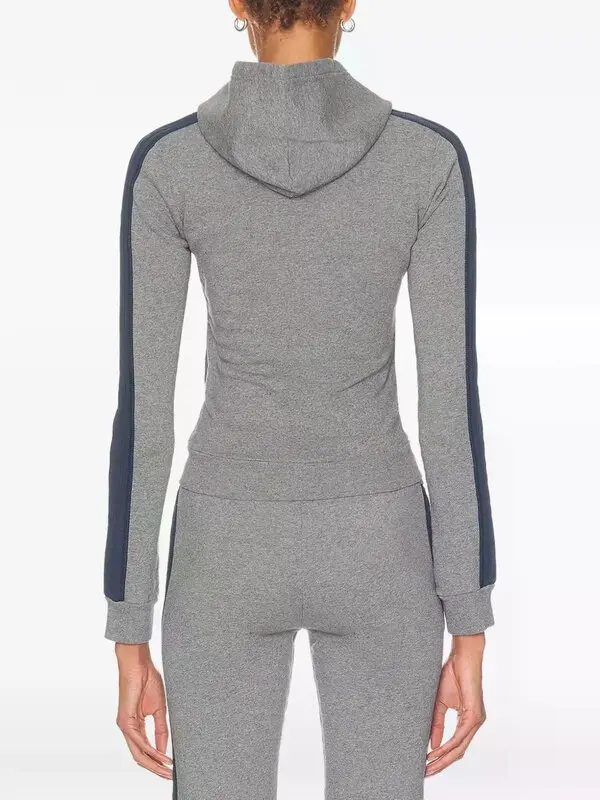 Balenciaga Lion Side-stripe Zip-up Hoodie