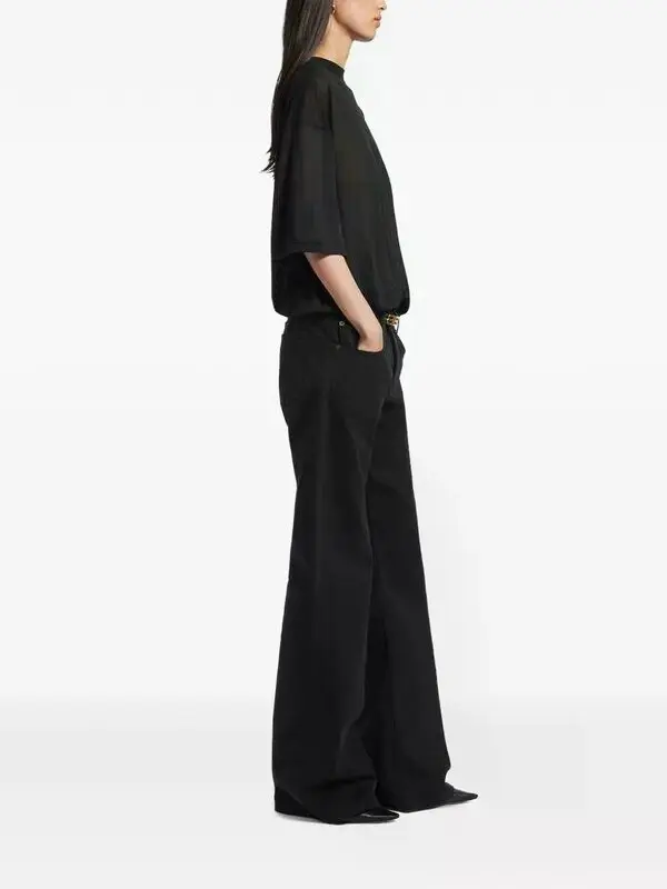 Balenciaga Relaxed-fit Wide-leg Jeans