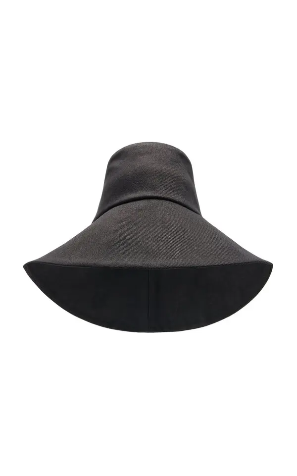 Janessa Leoné Walker Cotton Bucket Hat - Black
