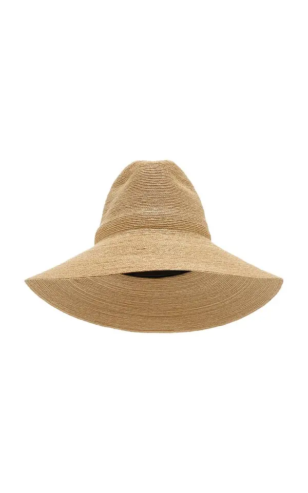 Janessa Leoné Colette Straw Fedora - Brown