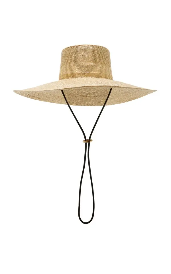 Janessa Leoné Roma Straw Fedora - White
