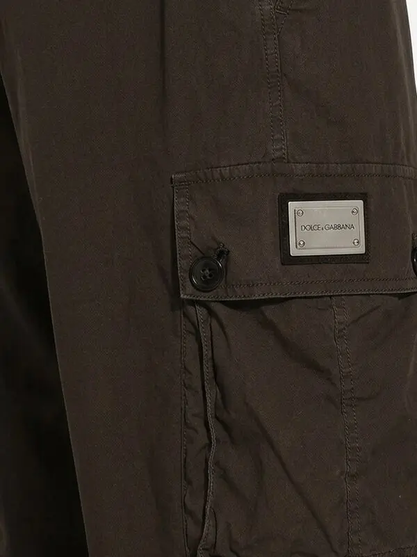 Dolce & Gabbana Cotton Cargo Trousers