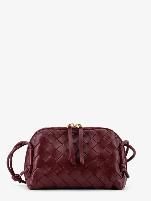 Bottega Veneta Intrecciato Leather Shoulder Bag - Multicolor
