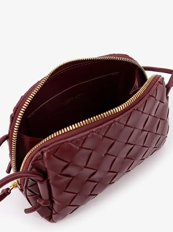 Bottega Veneta Intrecciato Leather Shoulder Bag - Multicolor