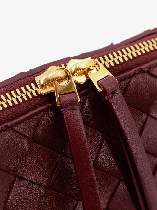 Bottega Veneta Intrecciato Leather Shoulder Bag - Multicolor