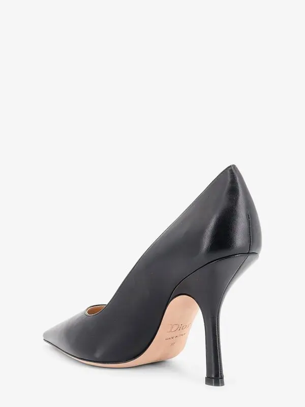 Dior J'adior Leather Pumps With Logo Bow Detail - Multicolor