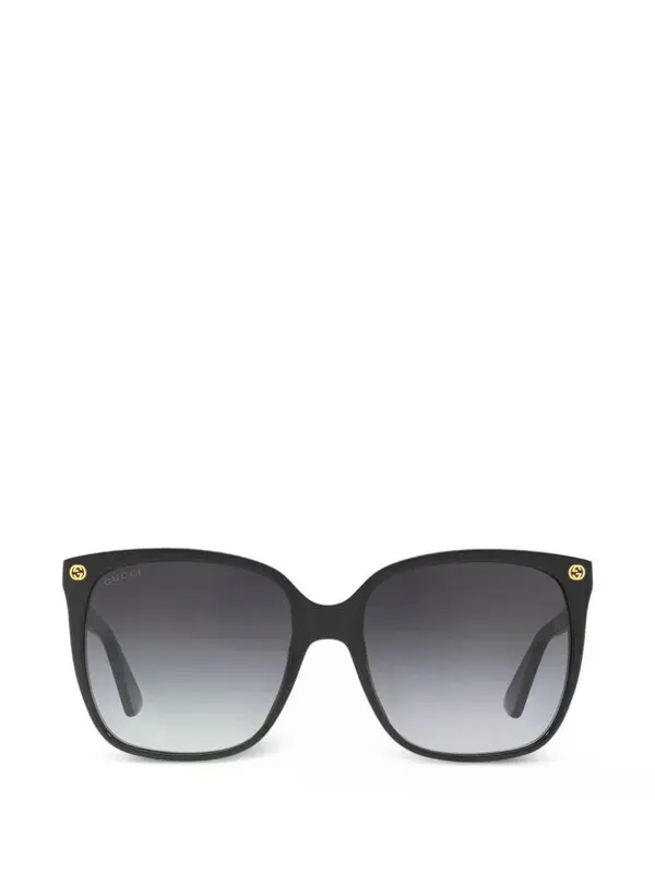 Gucci Interlocking Gg Rectangle Sunglasses