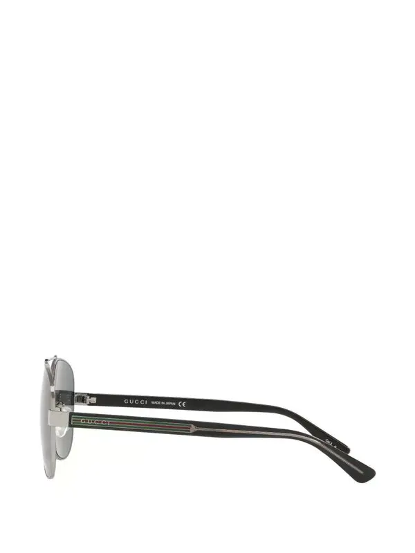 Gucci Pilot Frame Sunglasses