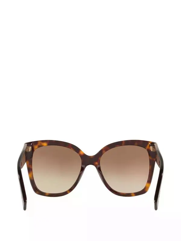 Gucci Tortoiseshell Rectangle-frame Sunglasses