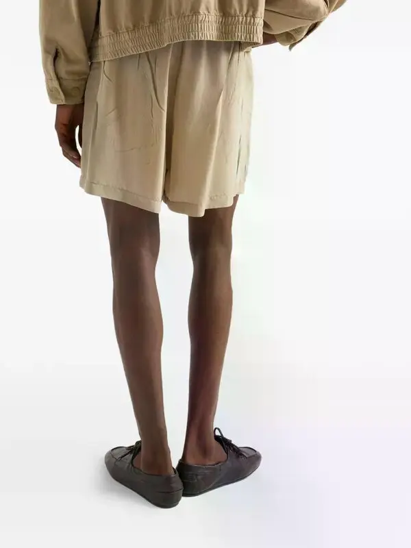 Prada Silk Bermuda Shorts