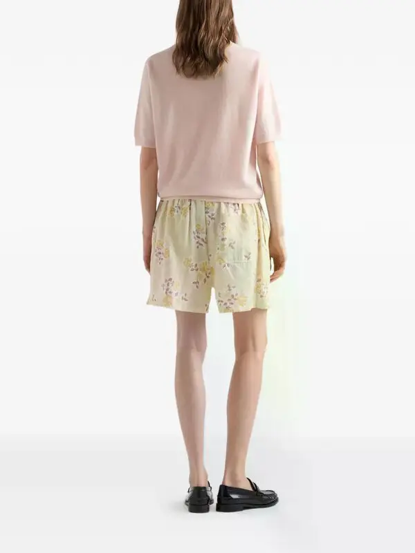 Prada Short-sleeved Cashmere T-shirt