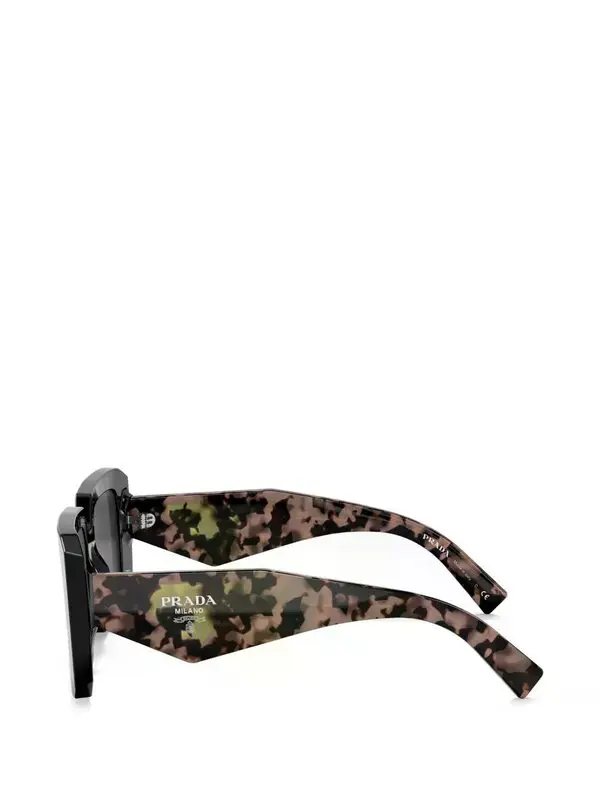 Prada Tortoiseshell-effect Square Sunglasses
