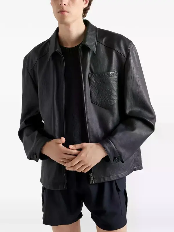 Prada Nappa Leather Jacket