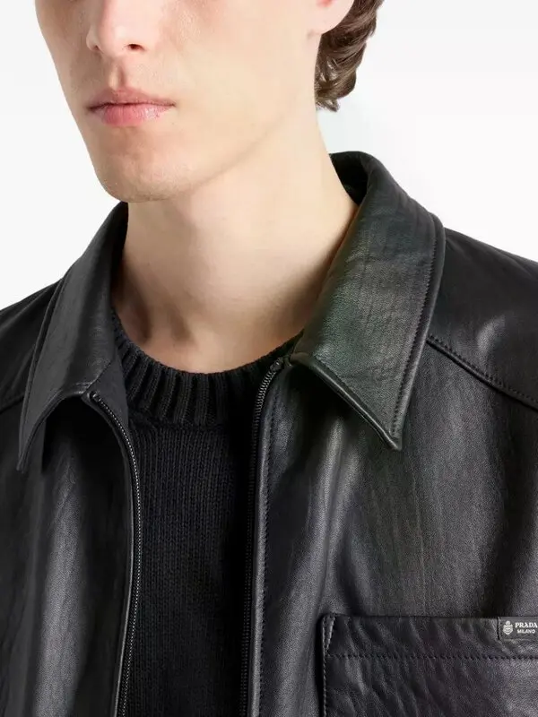 Prada Nappa Leather Jacket
