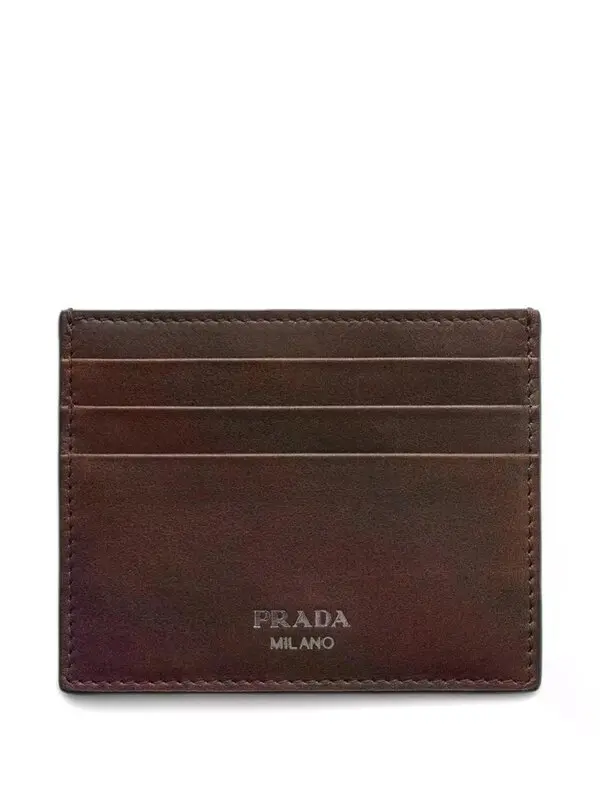 Prada Leather Card Holder