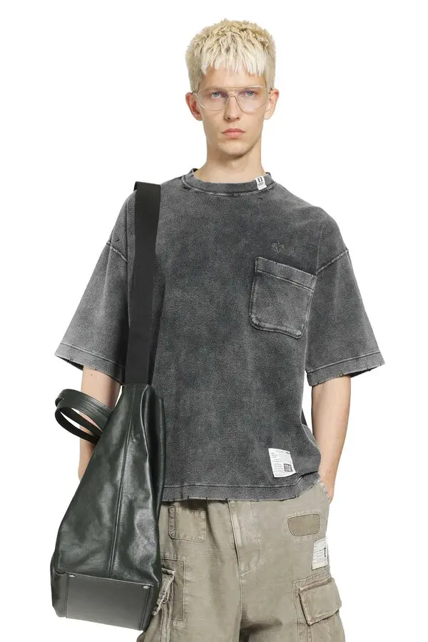 Mihara Yasuhiro Bleached Thermal T-shirt