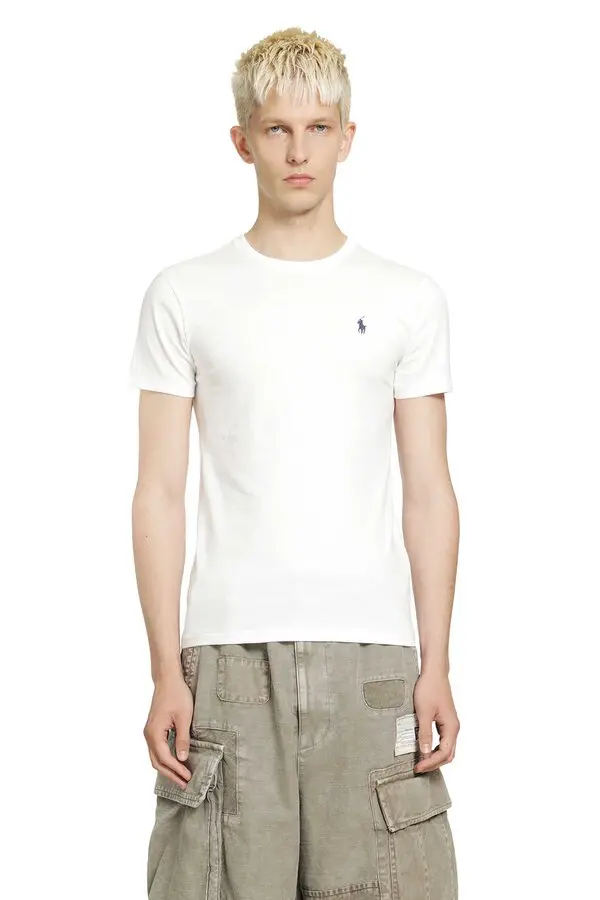 Polo Ralph Lauren Logo Cotton Jersey T-shirt - White