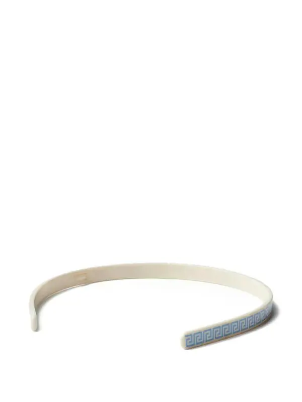 Versace Greca Medusa Headband - Neutrals