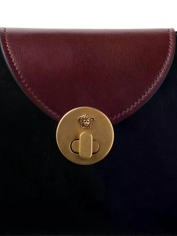 Versace Vivian Small Leather Shoulder Bag